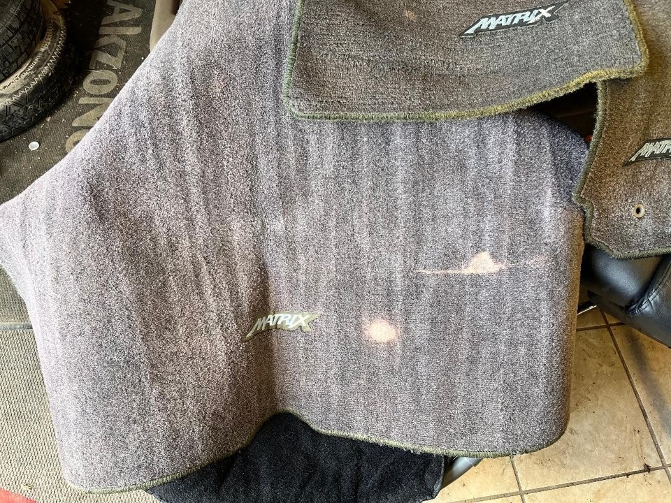 2003 2004 2005 2006 2007 2008 Toyota Matrix Floor Mats Set W/ Trunk Mat ...