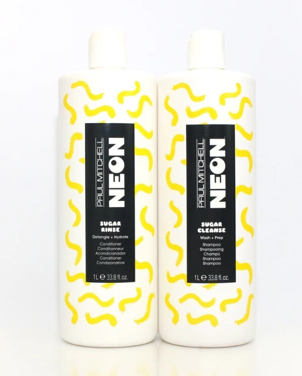 Paul Mitchell Neon Sugar Rinse & Sugar Cleanse 33.8 Oz Duo *RARE*Free ...