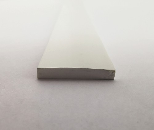 Solid Plastic PVC Flat Bar / Strip (White) - Various Sizes | eBay UK
