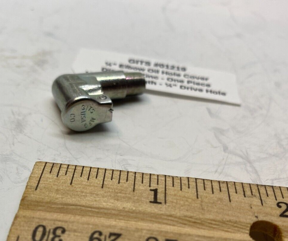 GITS 1/4" Elbow Oil Hole Cover (01219) - Drive-In - One Piece Die Cast ...