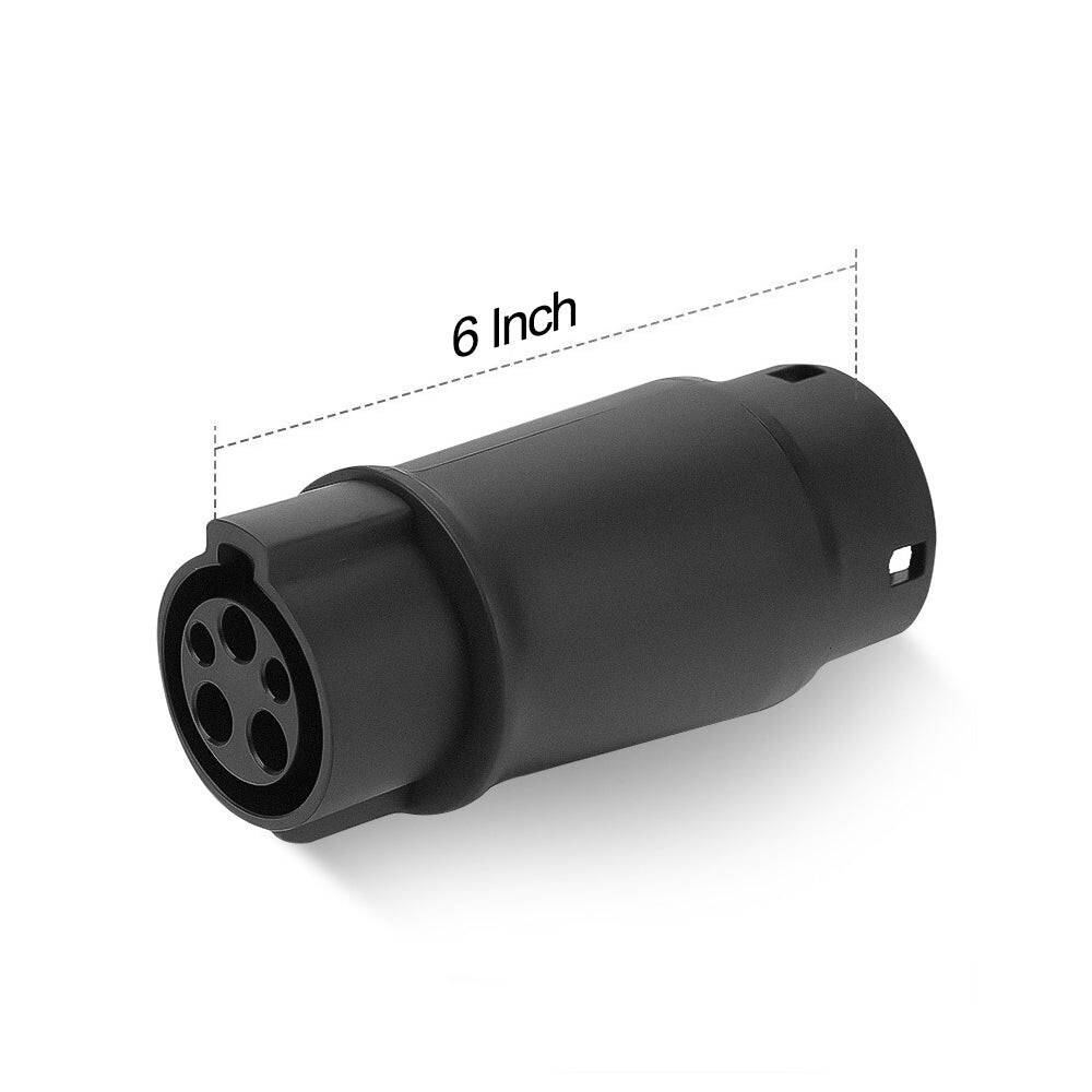 EV Adapter Type1 to Type 2, J1772 Pile to IEC 62196-2 Vehicle Connector ...