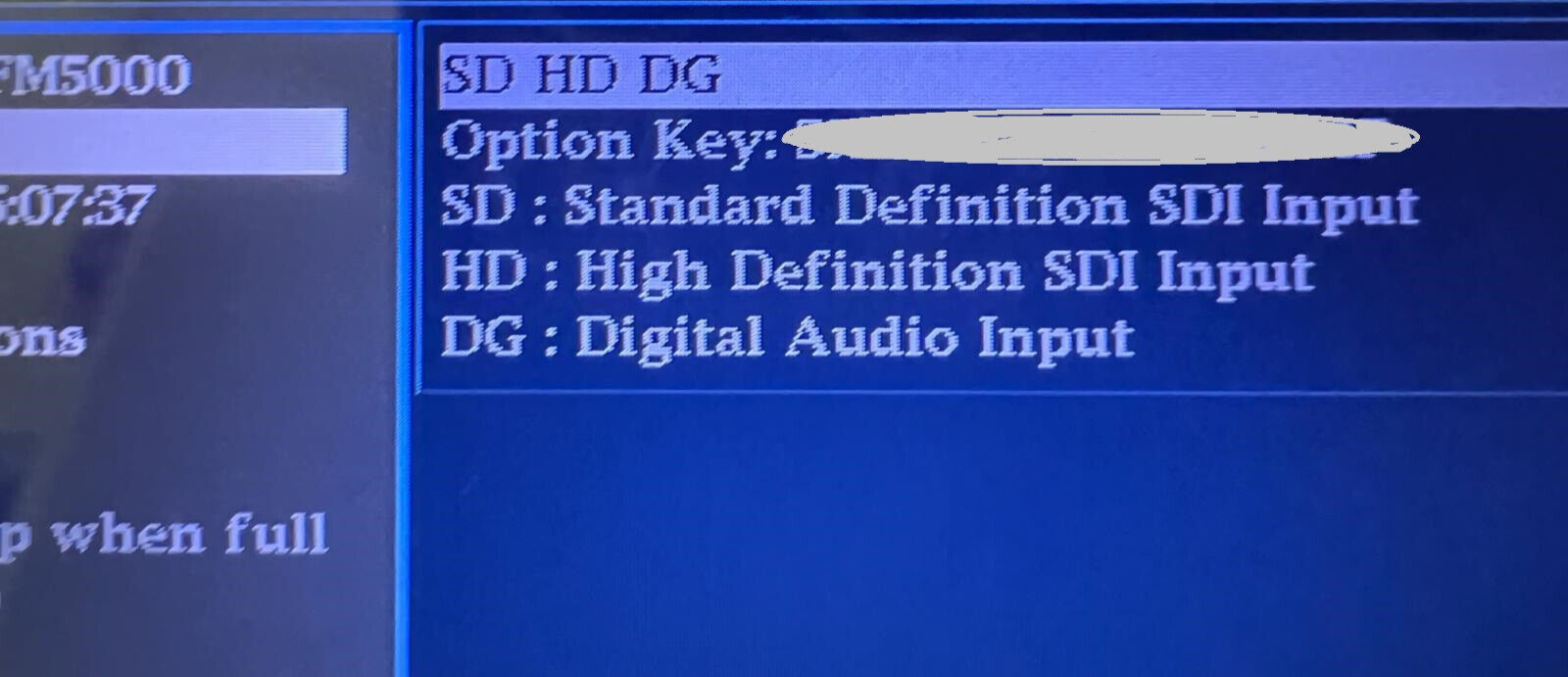 Tektronix WFM5000 SD/HD/DG Opt Multiformat Compact Waveform Monitor ...