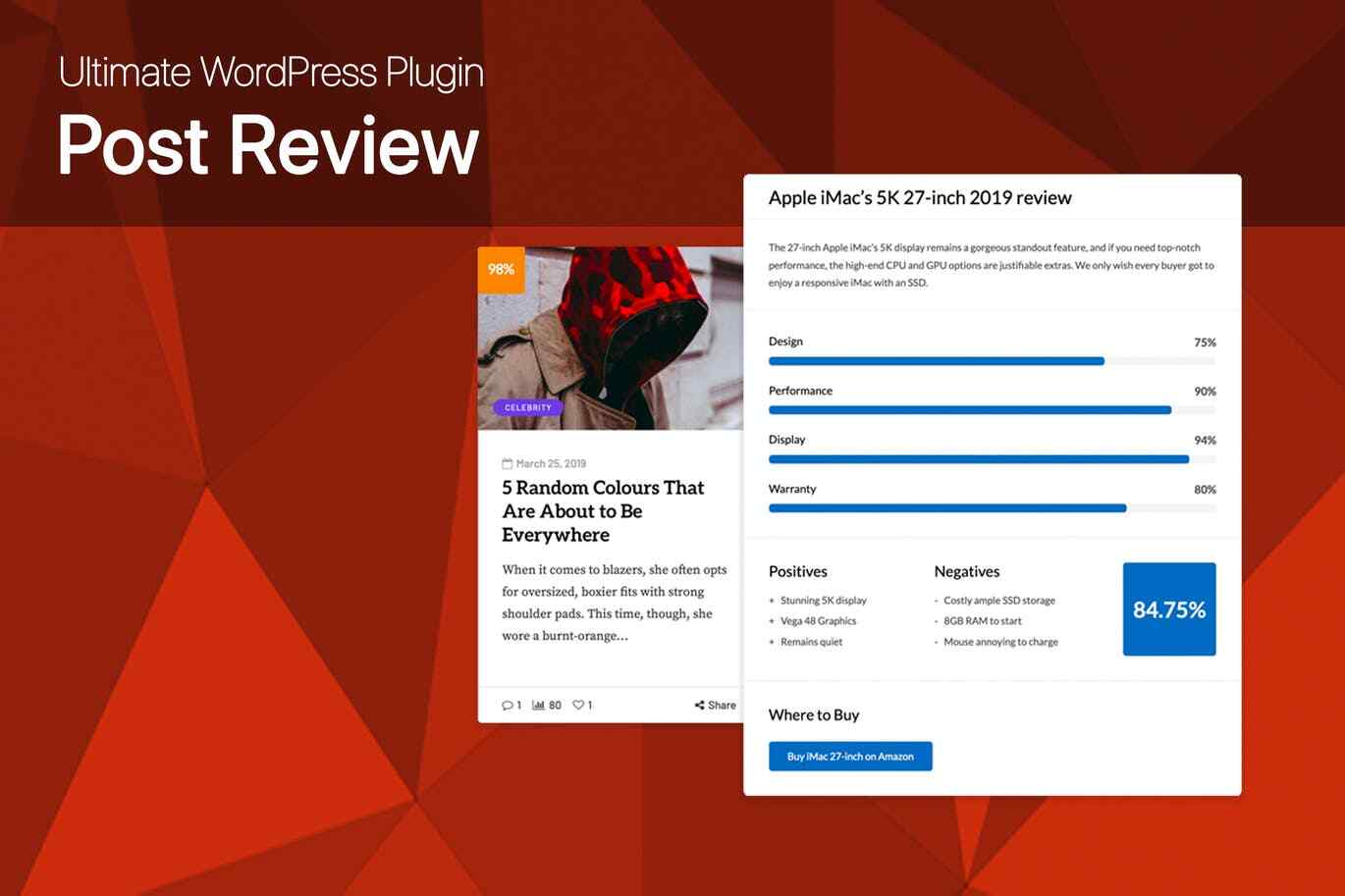 WordPress premium Plugin Ultimate Post Review WordPress Rating/Reviews | eBay