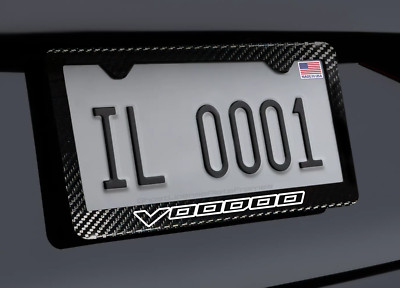 Voodoo 5.2L License Plate Frame REAL Carbon Fiber Fits Shelby GT350 | eBay