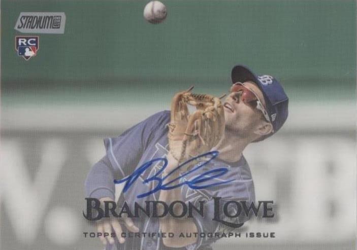 2019 Topps Stadium Club - Autographs Brandon Lowe #SCA-BL (AU, RC) for ...