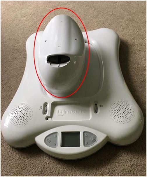 4moms mamaroo baby Swing rocker base white dome cover replacement 2014 ...