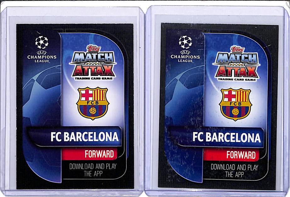 (2) Lot 2019-20 Topps Match Attax UEFA Lionel Messi Record Holders US ...