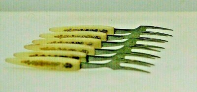 Mid-Century Horderves Forks Vintage (6) | eBay