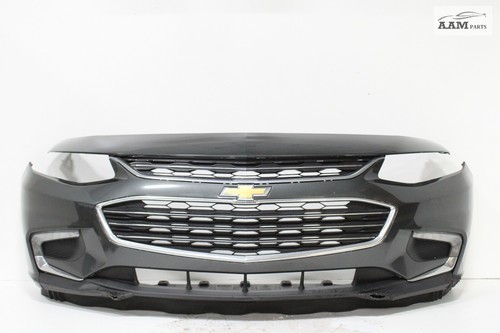 2016-2021 CHEVROLET MALIBU FRONT BUMPER COVER PANEL GRAY W/ GRILLS ...
