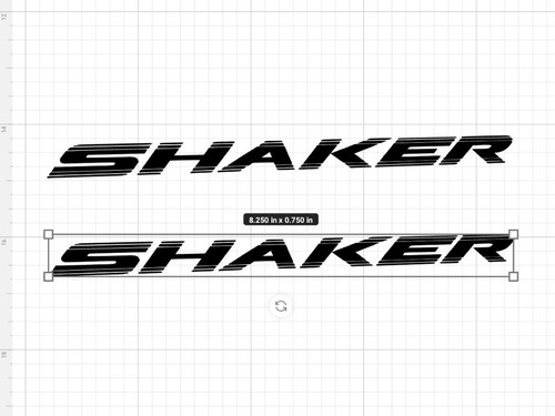 2014-2022 Challenger "SHAKER" Under Hood Decal /Sticker, Mopar, Petty ...