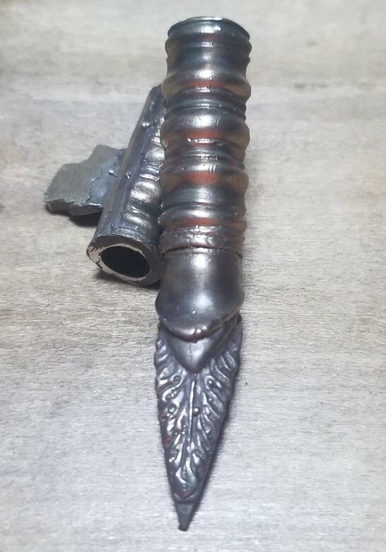 Traditional Bronze Cast ramrod lug set Muzzleloader Blackpowder Pistol ...