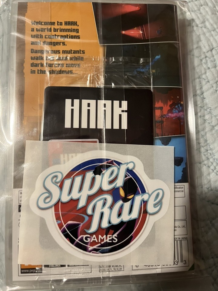 NEW/SEALED Haak (Nintendo Switch) - Super Rare Games SRG #106 | eBay