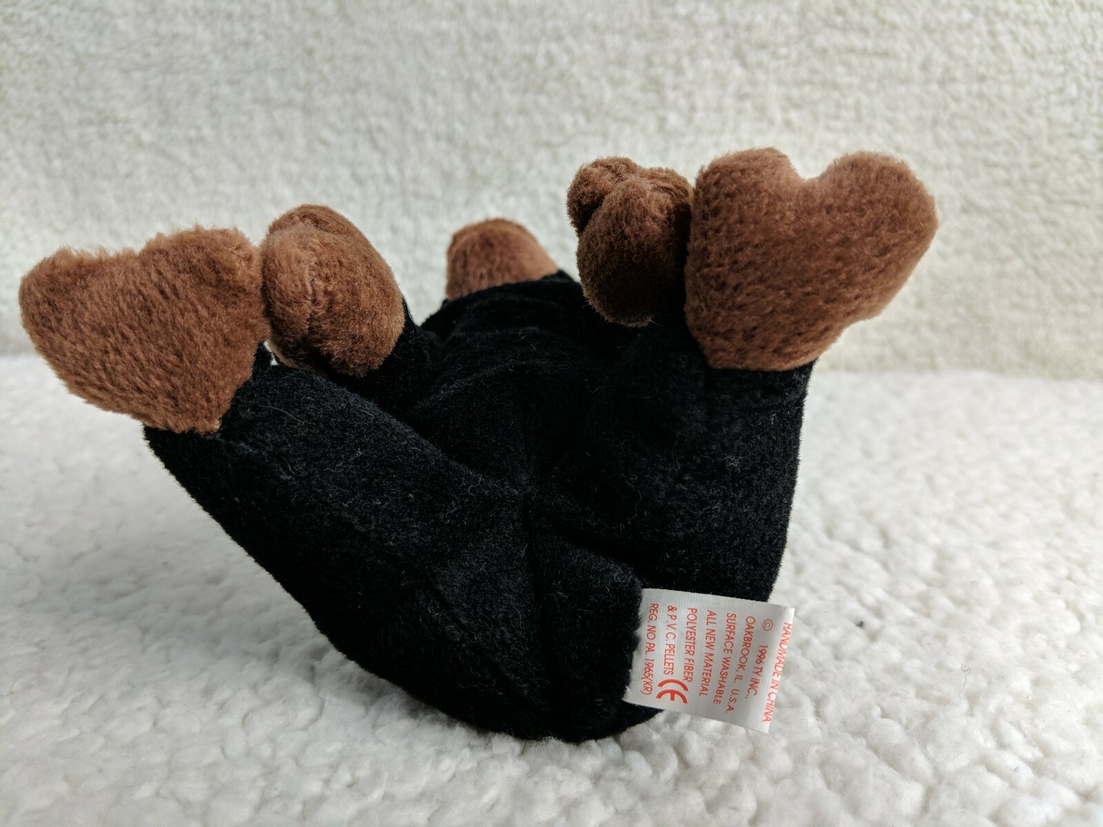 Ty Beanie Baby Congo The Monkey Ape DOB November 9, 1996 PVC Pellets | eBay