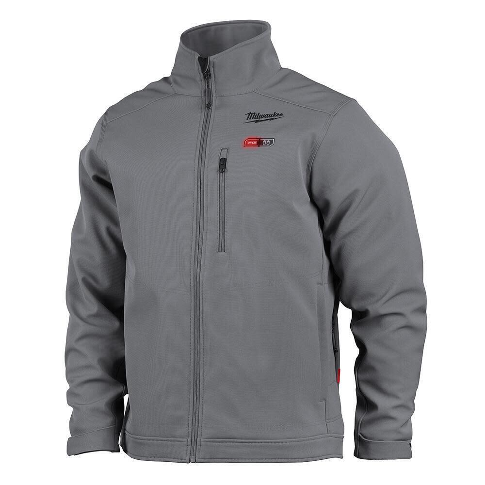 Milwaukee 204-20 Size M M12 Heated Toughshell Jacket for Men - Gray (204G-20M) for sale online ...