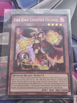 Fire King Courtier Ulcanix ROTA-EN098 Rage of the Abyss 1st Edition | eBay