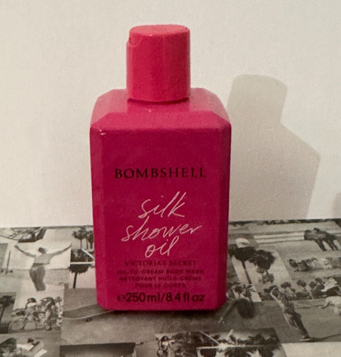 Victoria's Secret Silk Shower Oil Bombshell Oil To Cream Body Wash 8.4 ...
