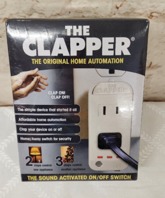 The Clapper | Home Automation Sound Activated Device On Off Light ...