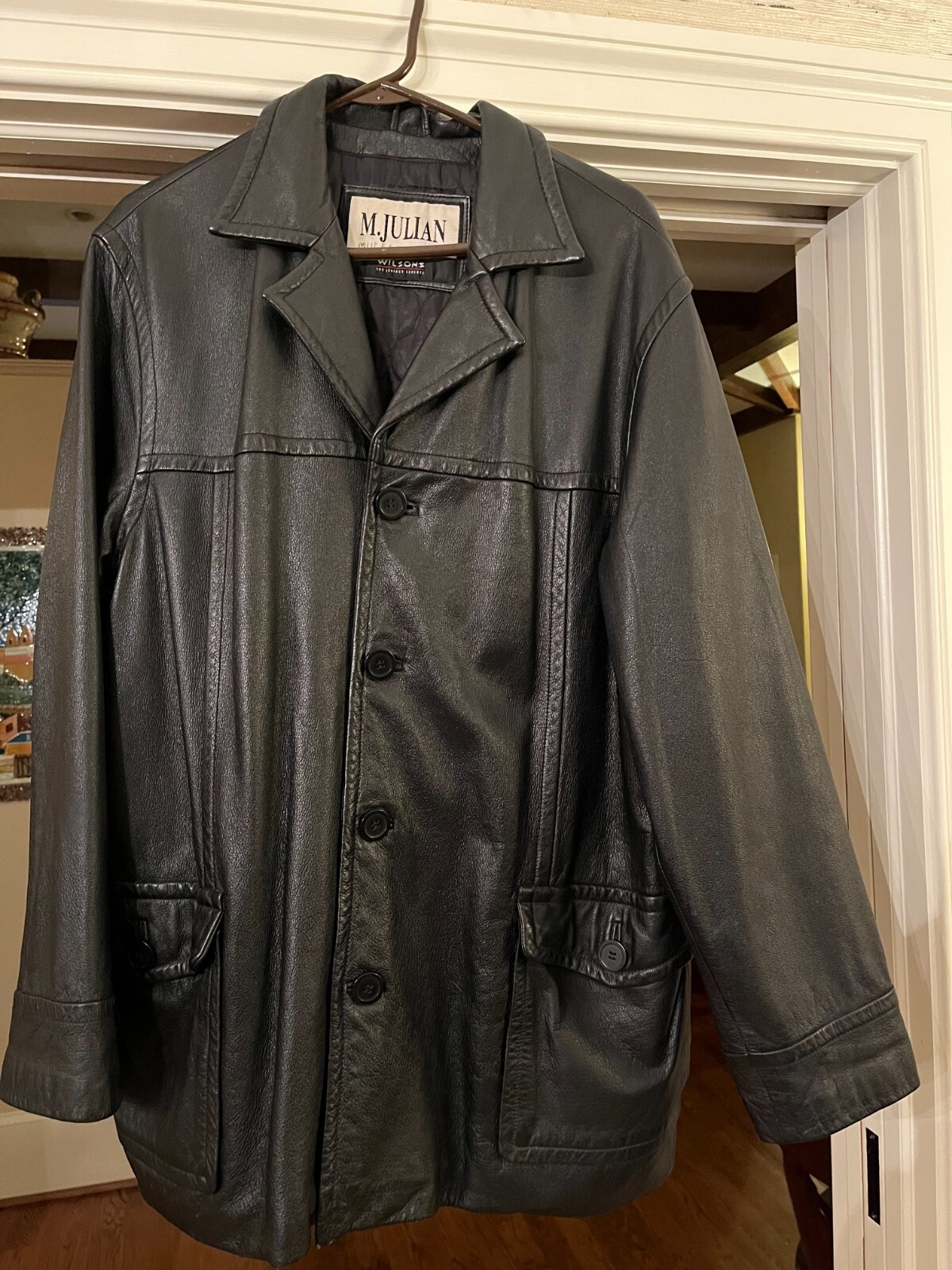 M. Julian Wilsons Leather Jacket Size XL | eBay