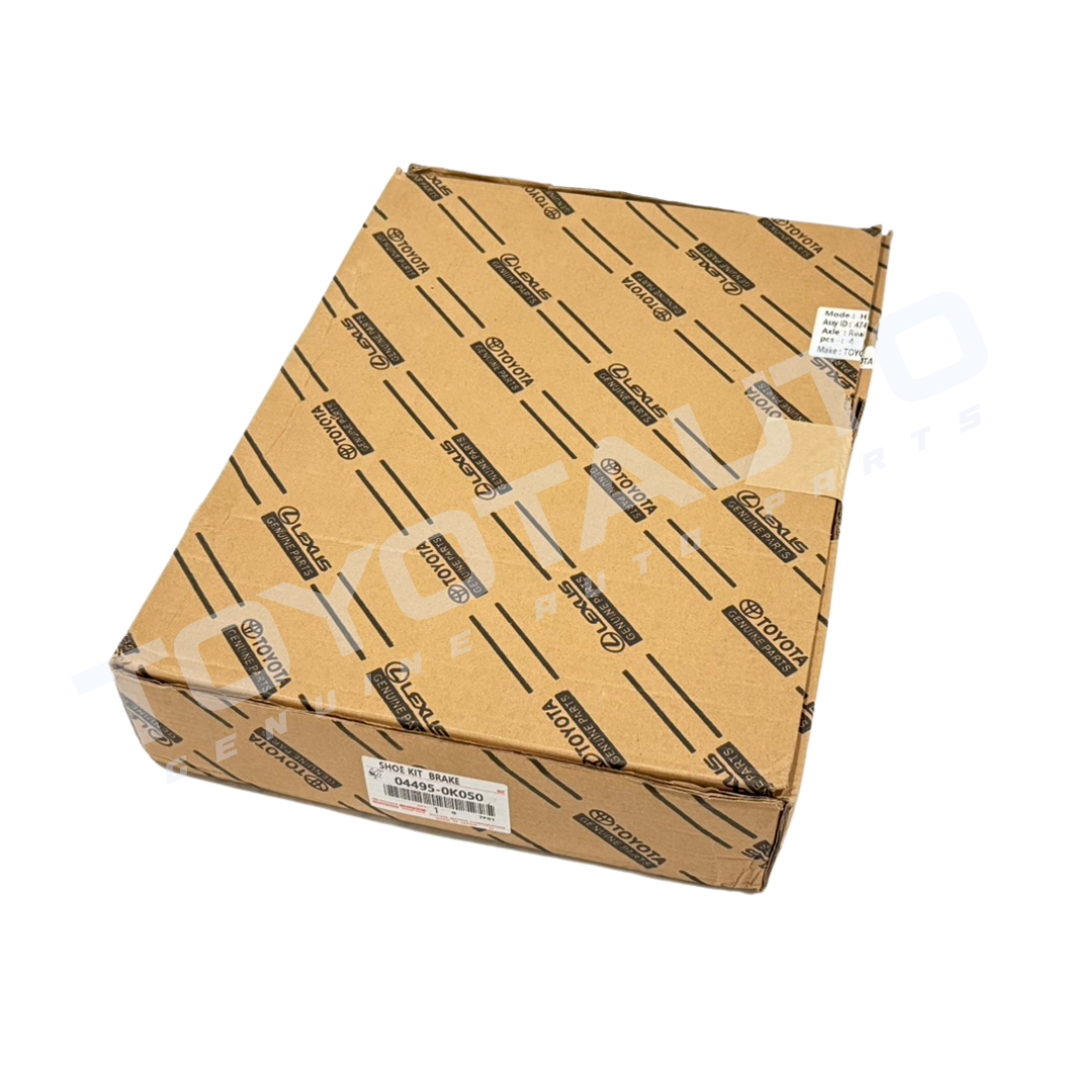 Genuine Toyota Fortuner Hilux 4WD Rear Brake Shoe Set 04495-0K120 04495 ...