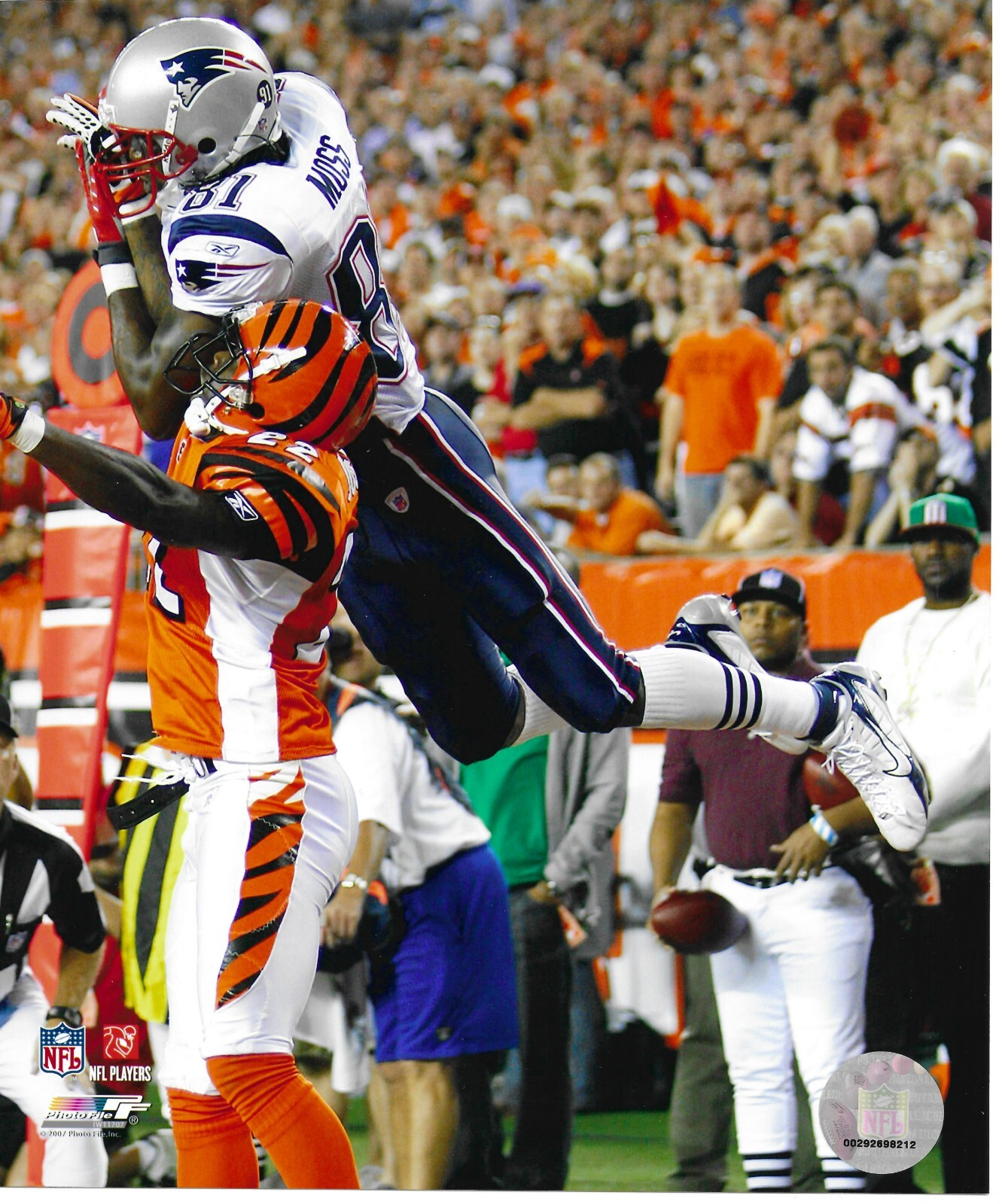 Randy Moss New England Patriots NFL HOF Action Photograph 8x10 | eBay