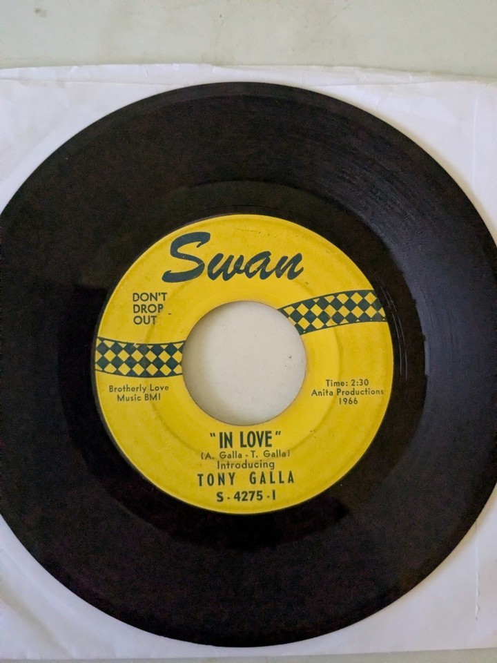 Northern Soul, Tony Galla, In Love / Guys Go For Girls, Original On ...