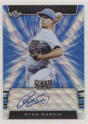2019 Leaf Metal Draft Blue Wave /20 Ryan Garcia #BA-RG2 Auto | eBay