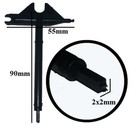 OER Replacement Model Pocher RC Spare Parts Modeling 1 Pc Square Tip ...