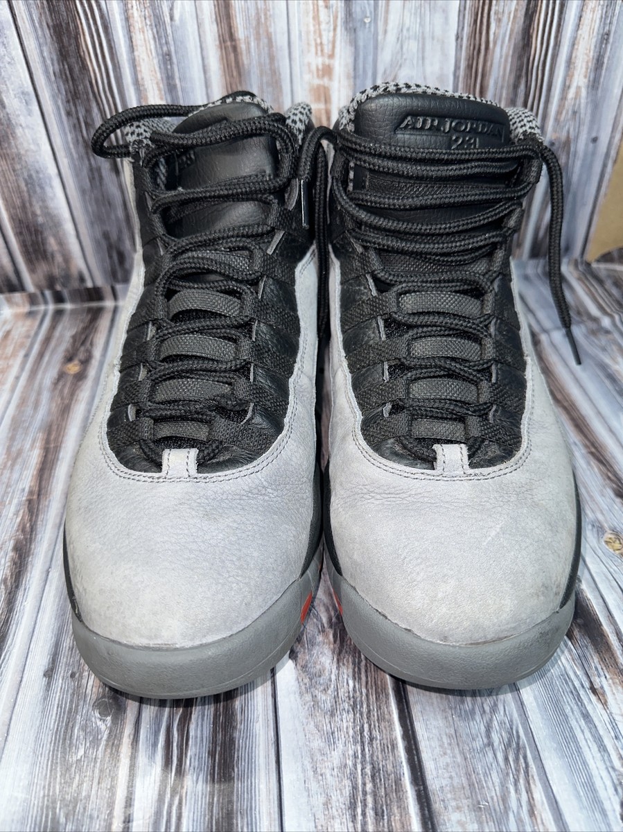 Jordan 10 Cool Grey Infrared On Feet