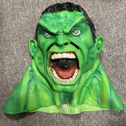 RARE Incredible Hulk Mask Face & Shoulder Cosplay Mar… - Gem