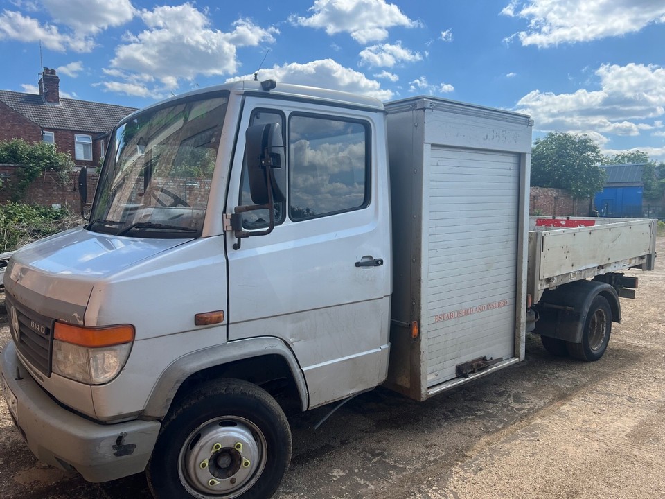 Mercedes Vario 614D Tipper with Storage Box | eBay UK