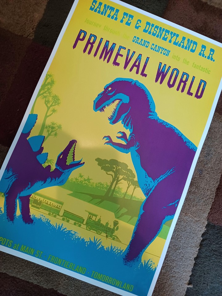 Disney Primeval World 11" x 17" Collector's Poster | eBay