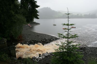 Photo 12x8 Water entering Lake Vyrnwy / Llyn Efyrnwy Llanwddyn Stream ...