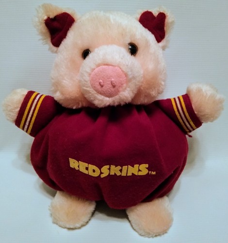 Vintage Washington Redskins Hog Mascot Stuffed Plush Toy Team NFL 8 ...