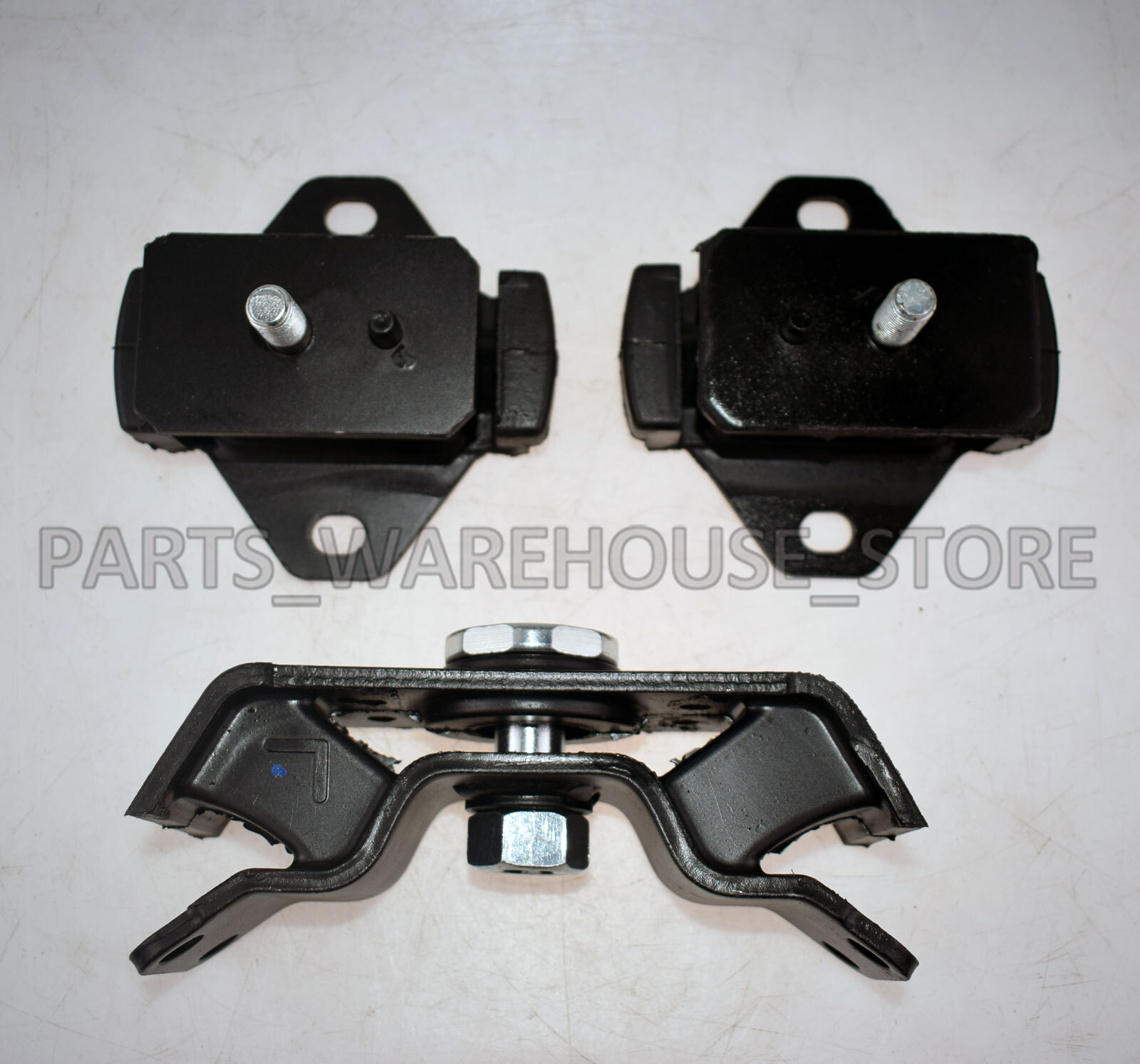 Heavy Duty Front Engine + Rear Gearbox Mount for Toyota Hilux LN106 2 ...