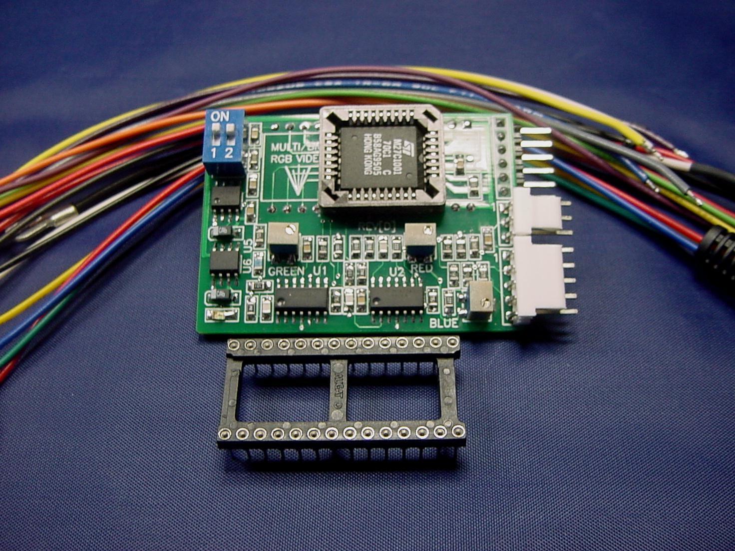 COLECOVISION RGB / CGA CONVERSION KIT (with 3in1 bios upgrade) | eBay