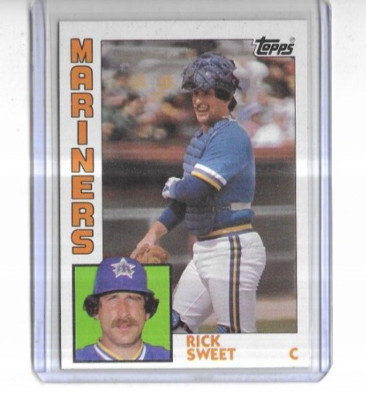 1984 Topps #211 Rick Sweet Seattle Mariners | eBay