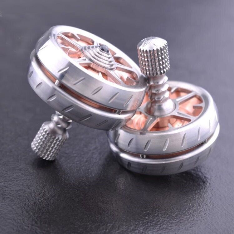 EDC Finger Spinning Top Stainless Steel Ceramic Bead Precision Spinner ...