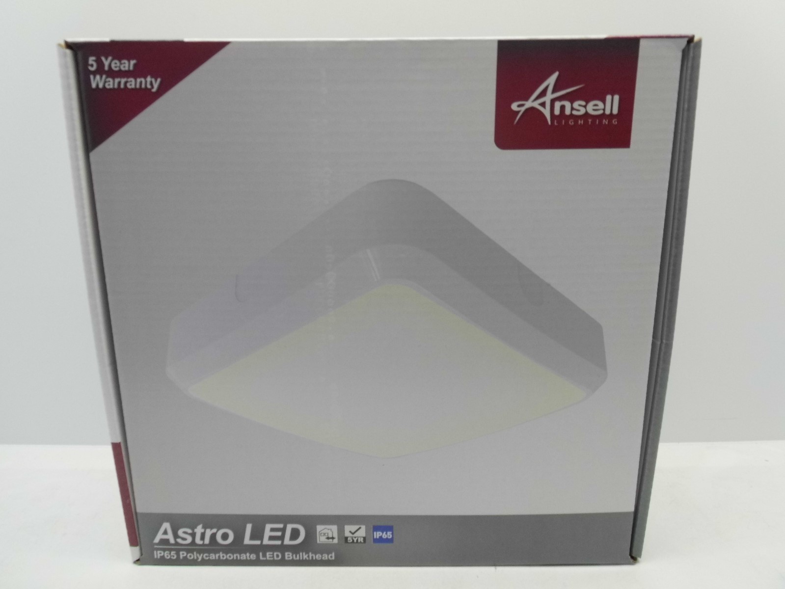 ANSELL AALED2/WV 14 WATT LED SQUARE BULKHEAD WHITE VISILUXE IP65 ...