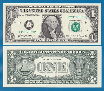 United States 1 Dollar 1995 "I" Minneapolis Minnesota UNC USA FR#1922 P ...