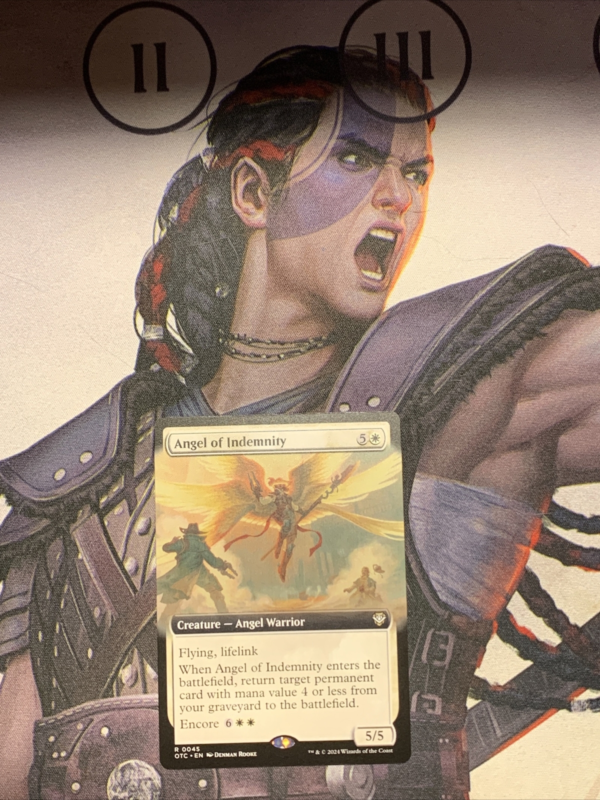 Angel of Indemnity (Extended Art) Commander: Outlaws of Thunder ...
