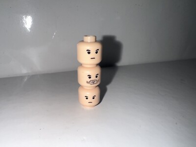 lego star wars custom minifigure 3 heads clone trooper rare Pad Printed ...