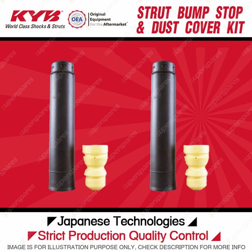 2x Rear KYB Strut Bump Stop + Dust Cover Kits for Audi A6 C4 ABC 2.6 ...