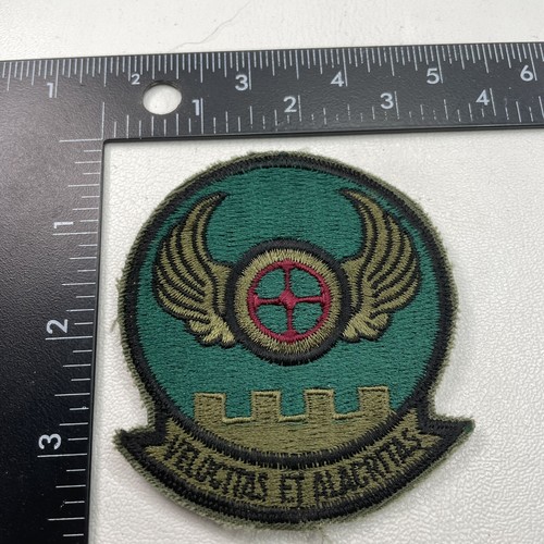Vtg TRANSPORTATION SQUADRON ? Air Force Patch (Velocitas Et Alacritas ...