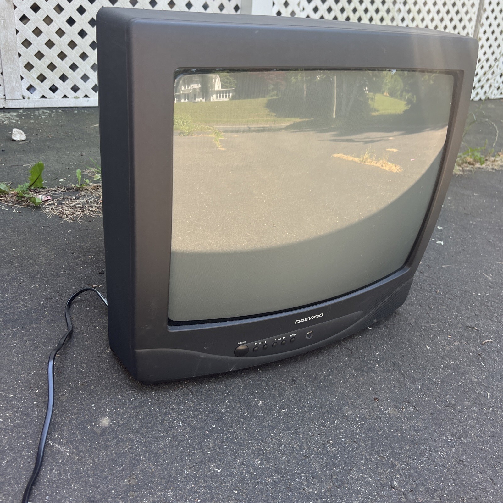 DAEWOO TV Model Number DTQ-19P3FC - Works Great - No Remote | eBay