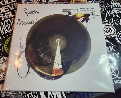 After The Snow (Live) From Indigo by MODERN ENGLISH Signed Autographed ...