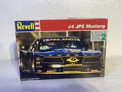 Revell #4 JPS Mustang Grand Prix Winner #7196 1991 Open Box | eBay