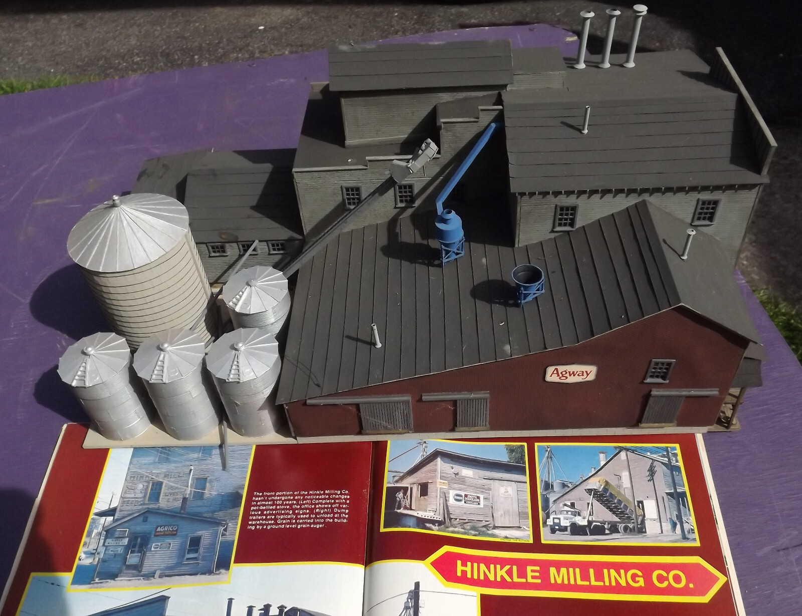 HO Scratchbuilt Hinkle Milling Co Thomasville NC by The O&W Shop Large ...