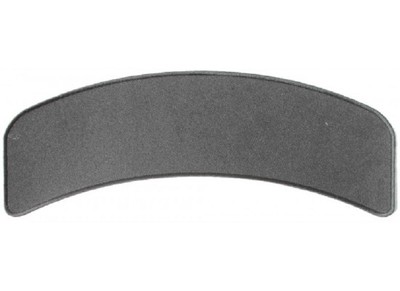 BLACK 11" x 3" ARCHED BLANK sew on patch (4033) Blank Rocker Patches ...