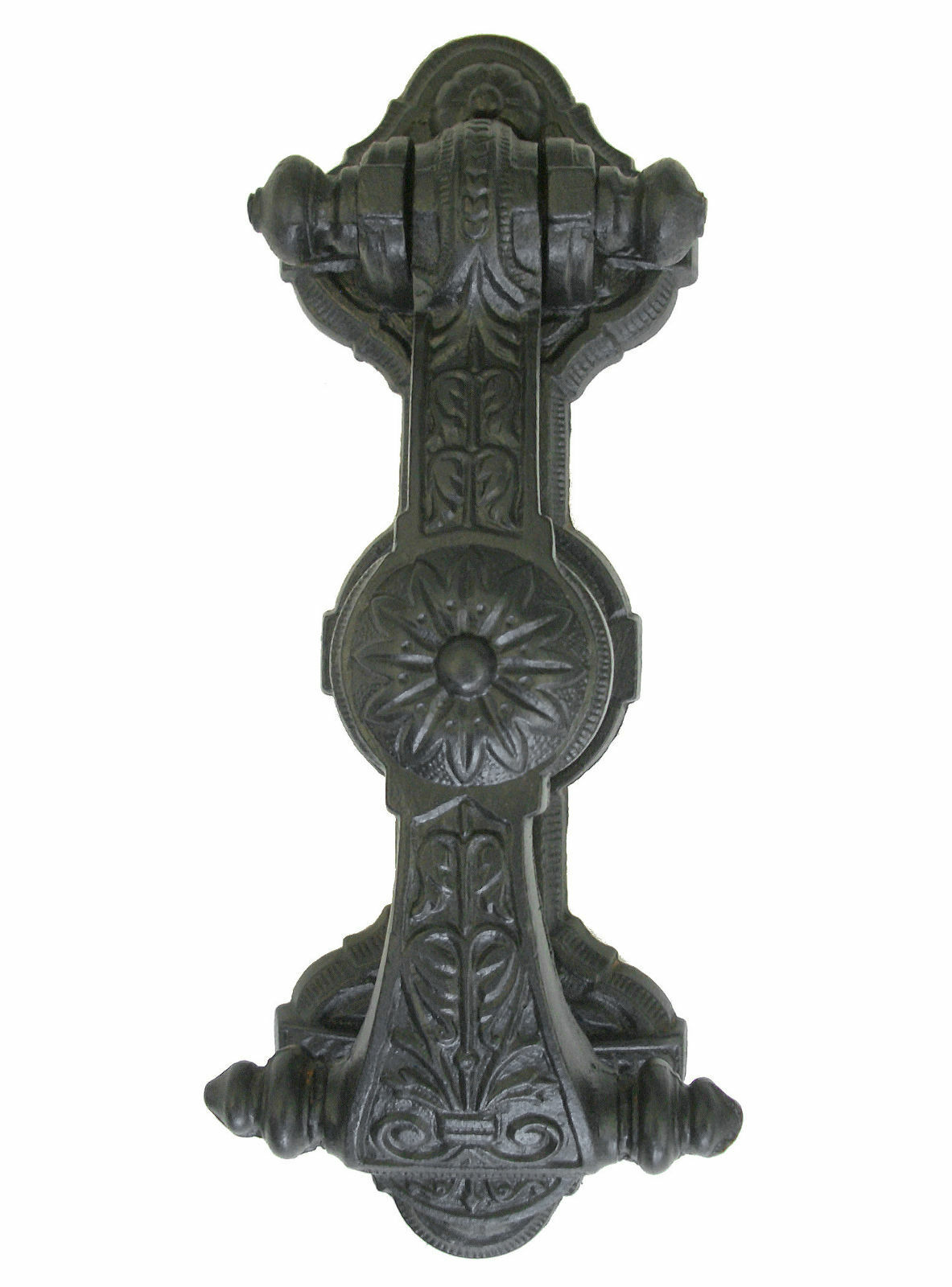 Black Cast Iron Door Knocker - Antique Rustic Country Contemporary Door ...