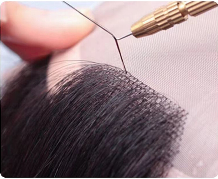 100% Human Hair Toupee Clip in Topper Hairpieces BreathTop Hair Pieces ...